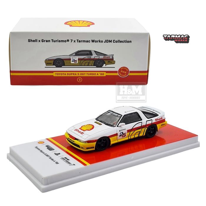 Jual Diecast Shell X Gran Turismo X Tarmac Toyota Supra 3.0 GT Trubo A ...
