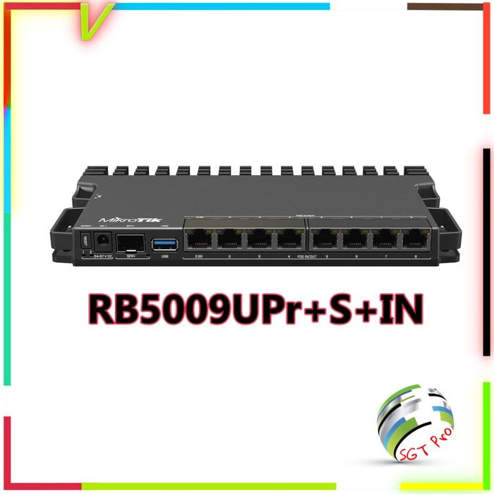 Jual Mikrotik Router RB5009UPr+S+IN POE Router indoor - Jakarta Pusat ...