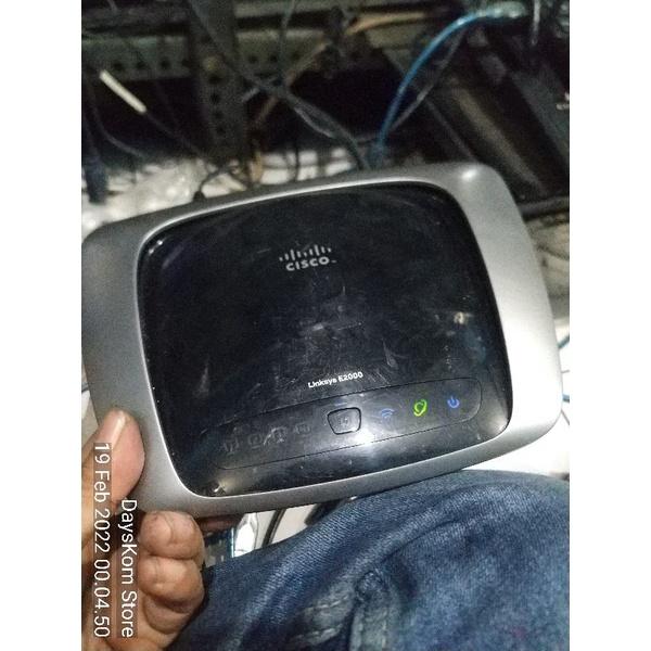 Jual Terbatas Cisco Lynksys bulat E2000 wifi router bridge.dhcp.static ...