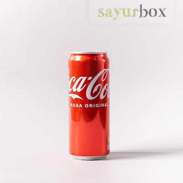 Jual Coca-Cola Minuman Soda Original Kaleng 250 ml Sayurbox - Jakarta ...