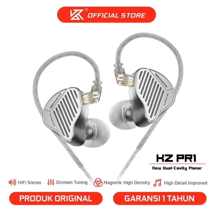 Jual [KZ Official Store] KZ PR1 HIFI / Balance with Mic Earphone Planar ...