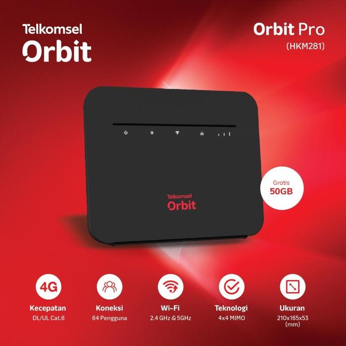 Jual ORBIT HKM281 ROUTER 4G LTE DUAL BAND - Jakarta Pusat - TOP ...