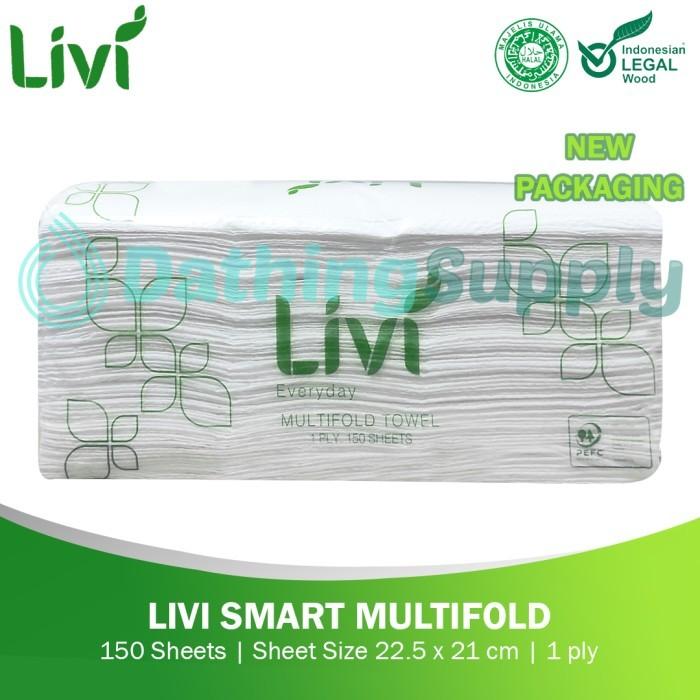 Jual Livi Evo Smart Multifold Towel 150 Sheets - Jakarta Utara ...