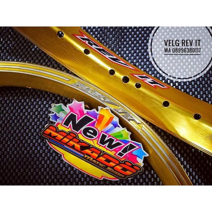 Jual Velg rev it original gold ukuran 140 dan 140 velk kontes langka ...