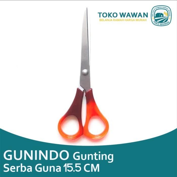 Jual Gunting Kertas Besar 16 cm Gunindo SPL Stainless Steel Paper ...