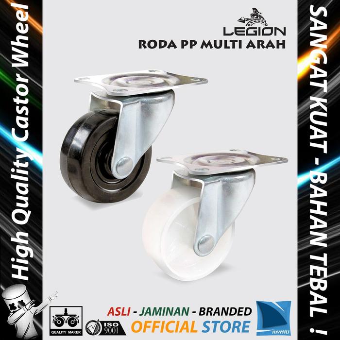 Jual Roda Lori 2" inch / 50 mm Multi Arah Besi Caster Troli - Trolley - Jakarta Barat - Jayaa ...