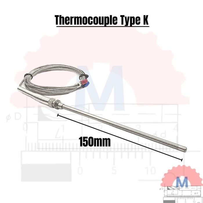 Promo Sensor Suhu Termokopel Type-K M8 Pengukur Temperatur Thermo ...