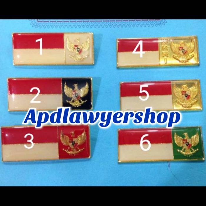 Jual Pin PASKIB PASKIBRAKA PASKIBRA Pin Bendera Merah Putih Garuda ...