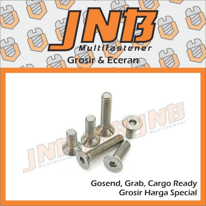 Jual Baut JF Kunci L M5 X 40 MM L3 Countersunk Stainless 304 A2-70 THE - Kota Bandung - JnB ...