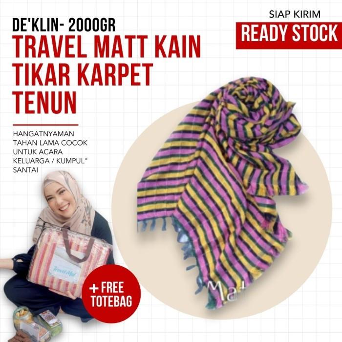 Jual Travel Matt Kain Tikar Karpet Tenun Serbaguna 170 cm x 250 cm ...