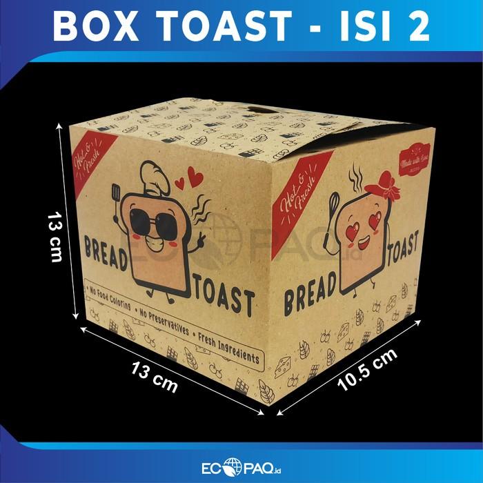 Jual Box Toast - Kotak Roti Bakar TAKE AWAY - HAPPY FAMILY ed -KRAFT ...