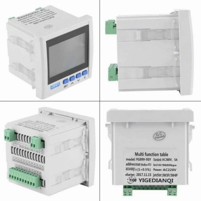 Jual LCD Digital Multifunction Meter Energi Accumulation RS485 V 3 ...