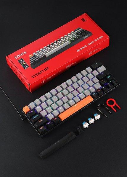 Jual (SERUNI) GAMEN Titan III Mechanical Switch Blue Gaming Keyboard ... Jual (SERUNI) GAMEN Titan III Mechanical Switch Blue Gaming Keyboard ...