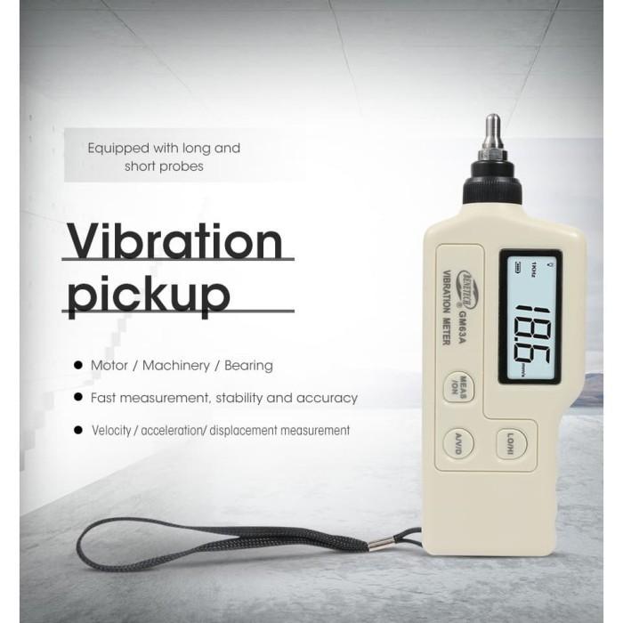 Jual BENETECH Vibration Analyzer Digital Vibration Meter GM63A Ukur ...