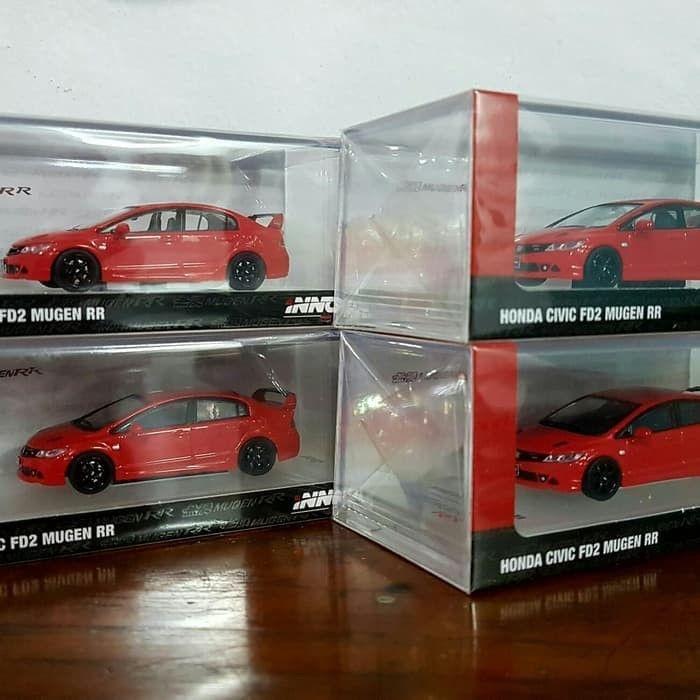 Jual Civic 1/64 Inno64 / Inno 64 Honda Civic FD2 Mugen RR merah ...