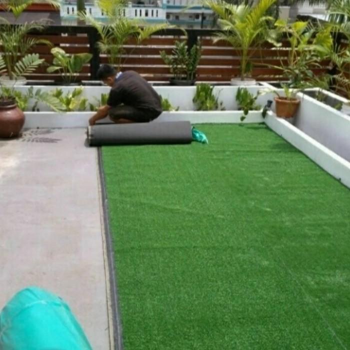 Jual Rumput sintetis golf 1m x 1m - karpet rumput sintesis golf - 50cm ...