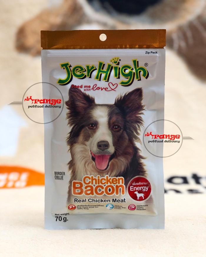 Jual jerhigh chicken bacon 70 gr dog treats snack anjing - Jakarta ...