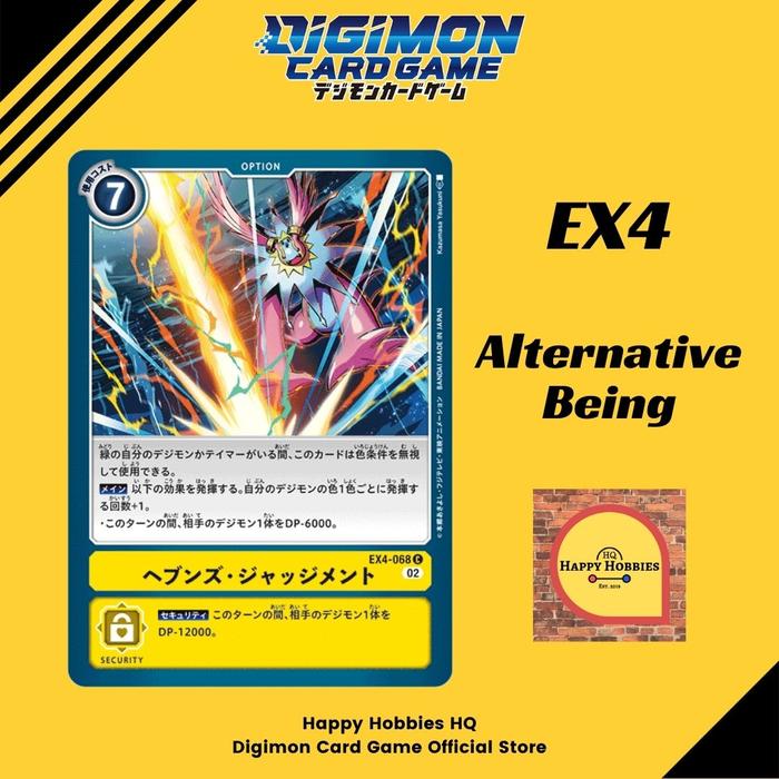 Jual Digimon Card Game EX4-068 Heaven's Judgement Common - Kota Surabaya - Happy Hobbies HQ SUB ...
