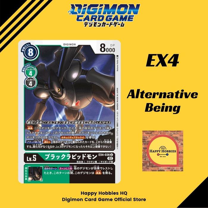 Jual Digimon Card Game EX4-036 BlackRapidmon Uncommon - Kota Surabaya - Happy Hobbies HQ SUB ...