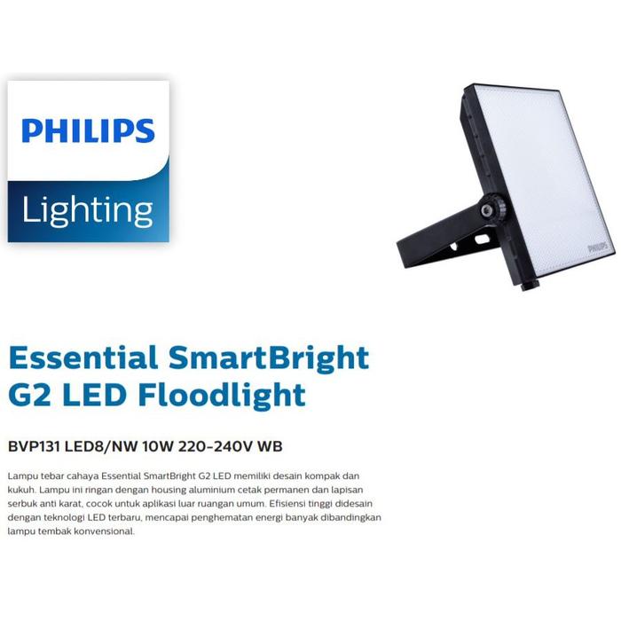 Jual Lampu Sorot Led Philips Bvp150 10Watt 10W Putih Kuning - Flood Light - Kab. Bantul ...