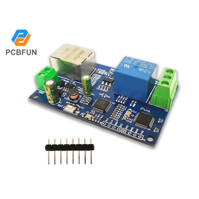 Jual Pcbfun Modul Relay Ethernet MQTT Modbus Wifi CAN RS485 TCP Digital ...