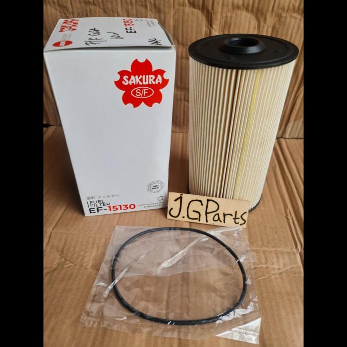 Jual FUEL FILTER SOLAR BAWAH SAKURA ISUZU GIGA FTR FRR FVZ EF15130 EF ...