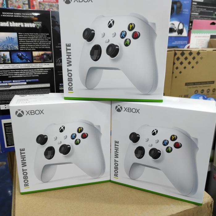 Jual Stick Stik Xbox One Series S X Wireless Controller Robot White ...