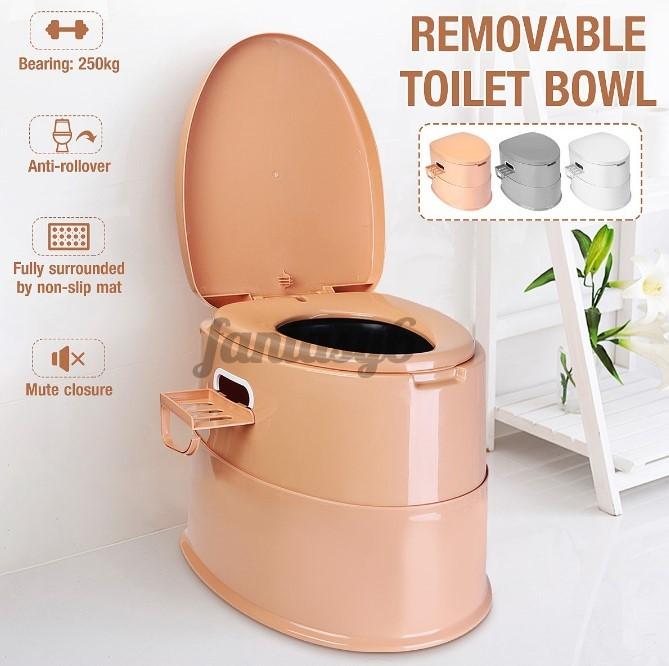 Jual Toilet Portable WC Portabel Untuk Lansia Ibu Hamil Movable Toilet ...