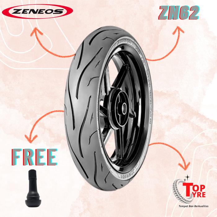 Jual BAN MOTOR MATIC RING 14 ZENEOS ZN62 110/70-14 TUBLESS AEROX, PCX ...