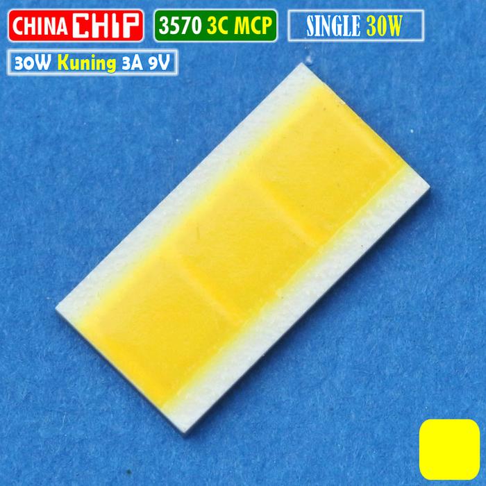 Jual Chip LED 3570 30W 3C Single KUNING MCP Laser D2 BiLED RTD AES Voxx ...