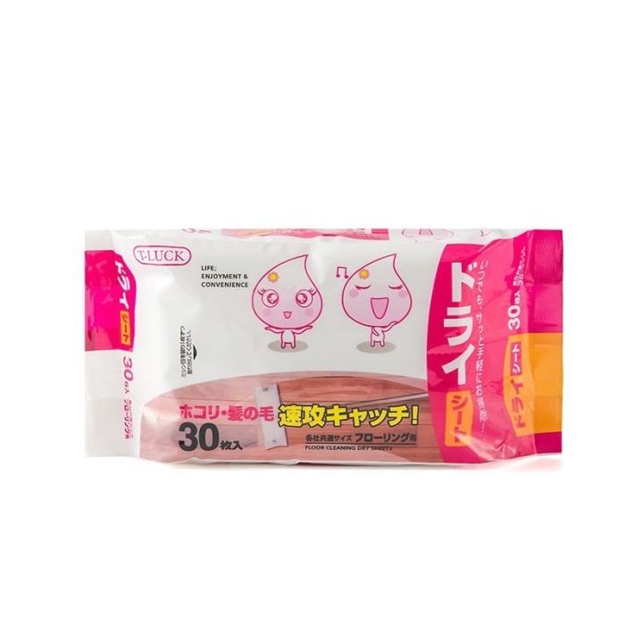 Jual Alat Pel Lantai Sapu Tisu Tongkat Debu Basah Kering Refill ...