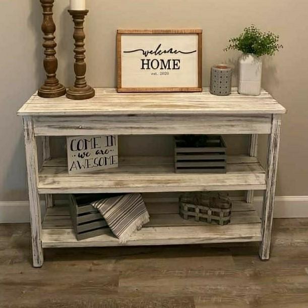 Jual Meja Konsul Rustic Antik Warna Putih Jepara - Kab. Jepara - Seni ...