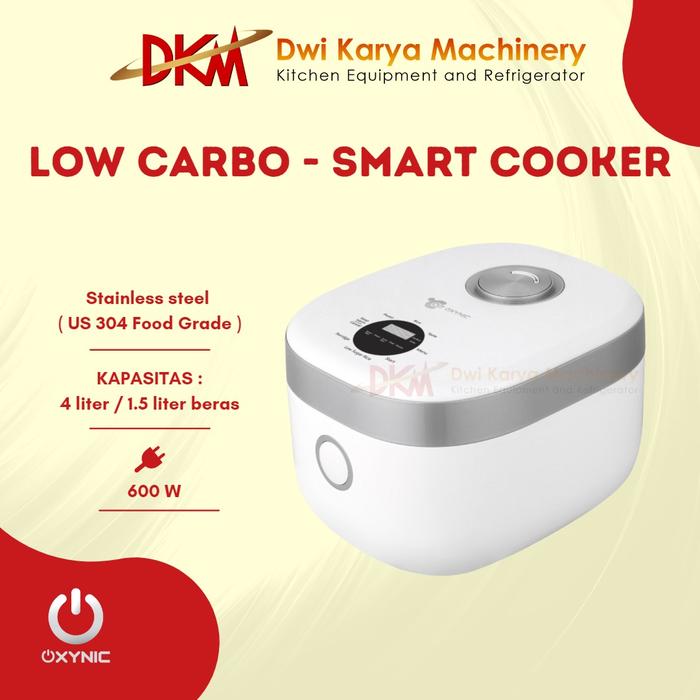 Jual OXYNIC Smart Cooker - Low Carbo / 4L / 600 watt / Touchscreen ...