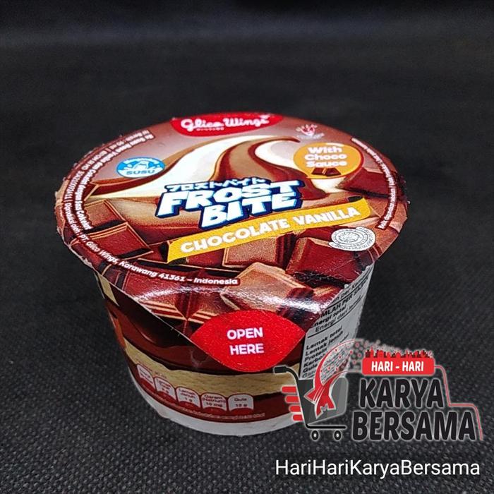 Jual GLICO WINGS FROSTBITE CUP CHOCOLATE VANILLA 90ML - Kota Medan ...