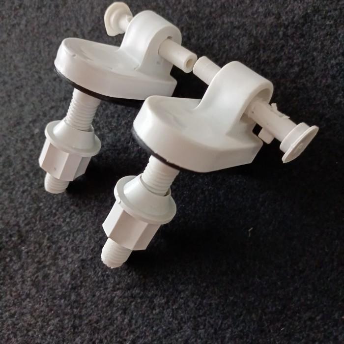 Jual Baut engsel tutup closet duduk model Toto pvc - Kota Surabaya ...