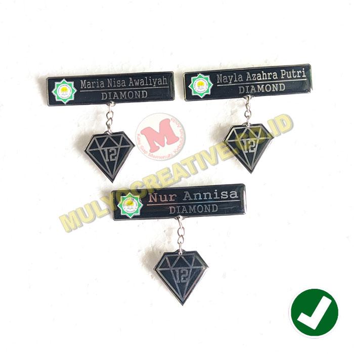 Jual Name Tag Papan Nama Dada Custom Name Tag Karyawan – Name Tag ...