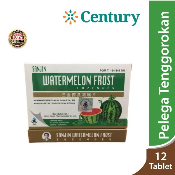 Promo SANJIN WATERMELON FROST LOZENGES 1 BOX / PANAS DALAM ...