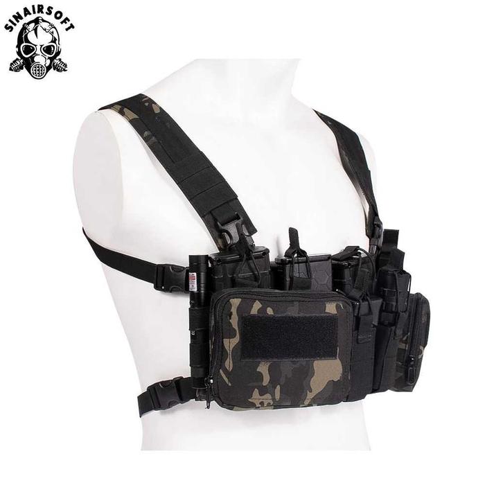 Jual Rompi MILITER CS SWAT Tactical Chest Rig Vest / Rompi Airsoft ...