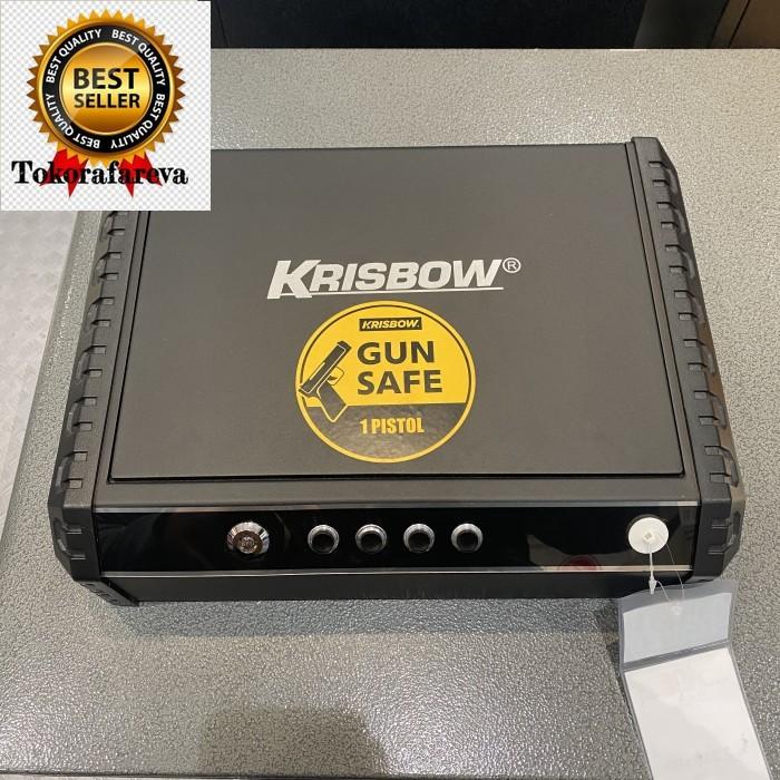 Jual Krisbow Hand gun box pistol case gun safe - Kota Surabaya ...