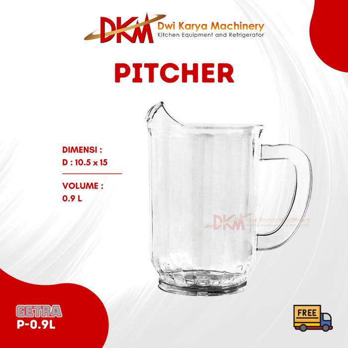 Jual Pitcher Getra P-0,9L / P-1,4L / Teko Minuman untuk Restoran - Kota ...