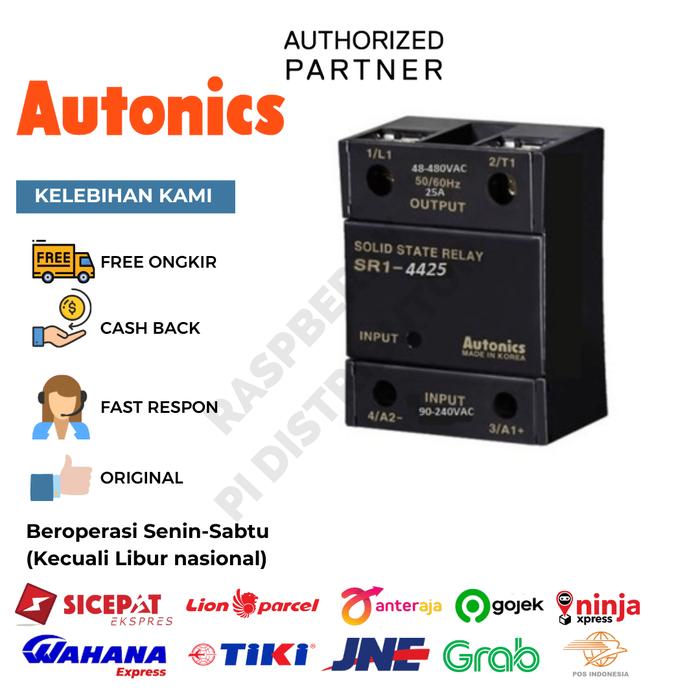 Jual AUTONICS SR1-1225 SSR (Solid State Relay) SSR SR1 1225 - Jakarta ...