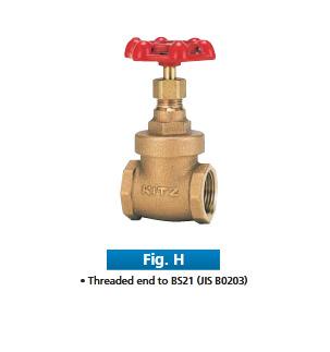 Jual GATE VALVE SCR BZ 125# H SIZE : 1 INCH - KITZ - Kota Tangerang ...