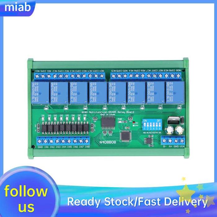 Jual Tool Rail Box Relay 8 Input Output Modul Din35 Plc Dengan Kera ...