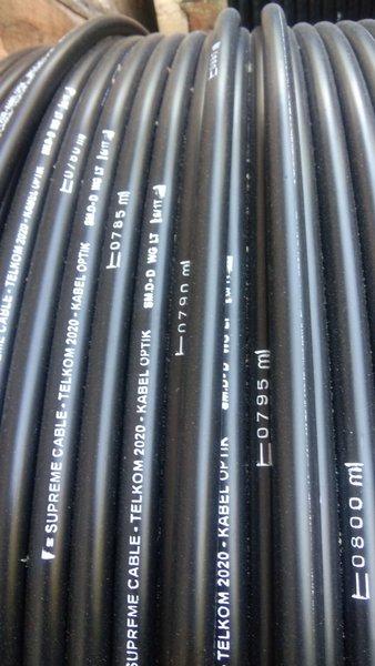 Jual Kabel Fiber Optik 6 Core - FO FTTH 6 Core - Meteran - Potongan ...