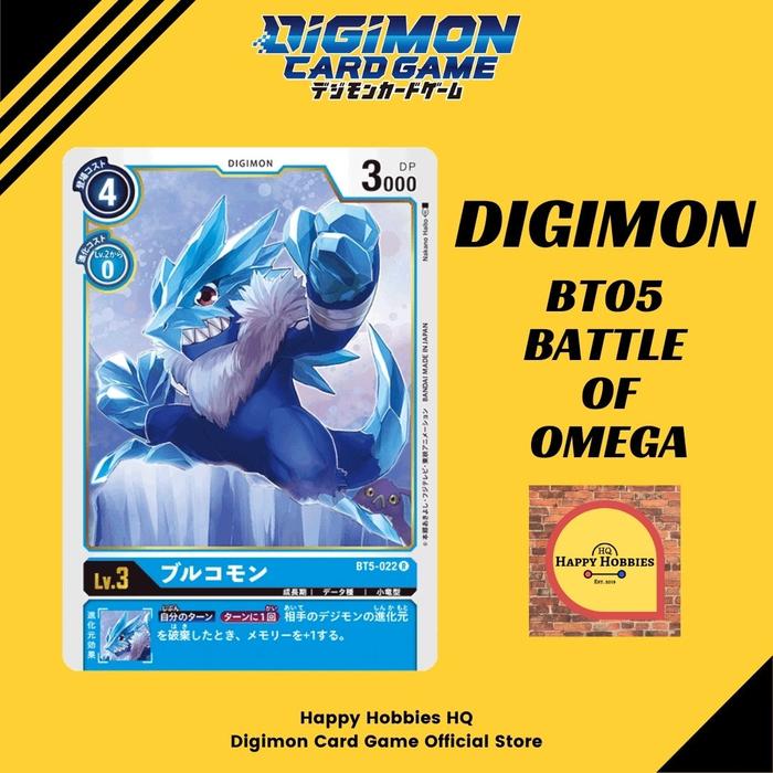 Jual Bulucomon BT5-022 Rare Digimon Card Game - Kota Surabaya - Happy ...