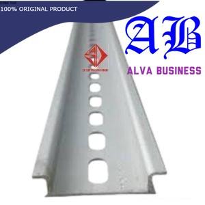 Jual Din Rail omega Rel Mcb 2 Fungsi 1mm/FTR01-1 Alumunium Rell MERK ...