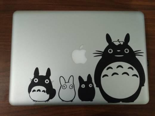 Jual Stiker My Neighbor Totoro Sticker Garskin laptop Vinyl Decal Cute ...