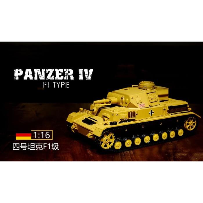 Promo Heng Long 3858-1 2.4GHz 1/16 Scale Simulation Model PANZER-IV RC ...