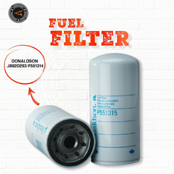 Jual Fuel Filter P551314 J8621314 Solar - Volvo 85114066 - Donaldson ...