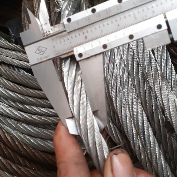 Jual sling galvanis 12mm seling galvanis 12 mm kawat sling 12mm 200 meter - Jakarta Utara ...